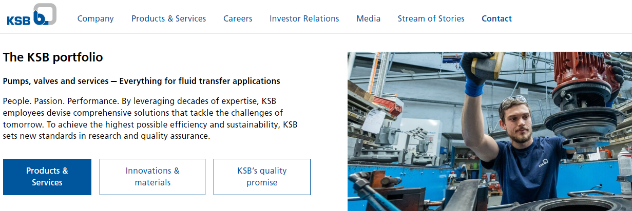 KSB SE & Co. KGaA: Innovative Lösungen für die Fluidtechnik